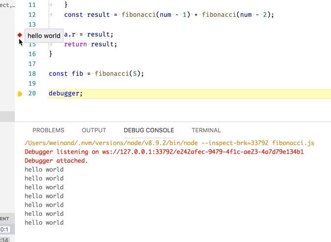 Log Point Not Working If No Section · Issue 47343 · Microsoftvscode · Github