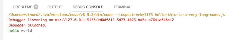 can not output string with color in debug console after update to 1.22.1 · Issue #47457 ...