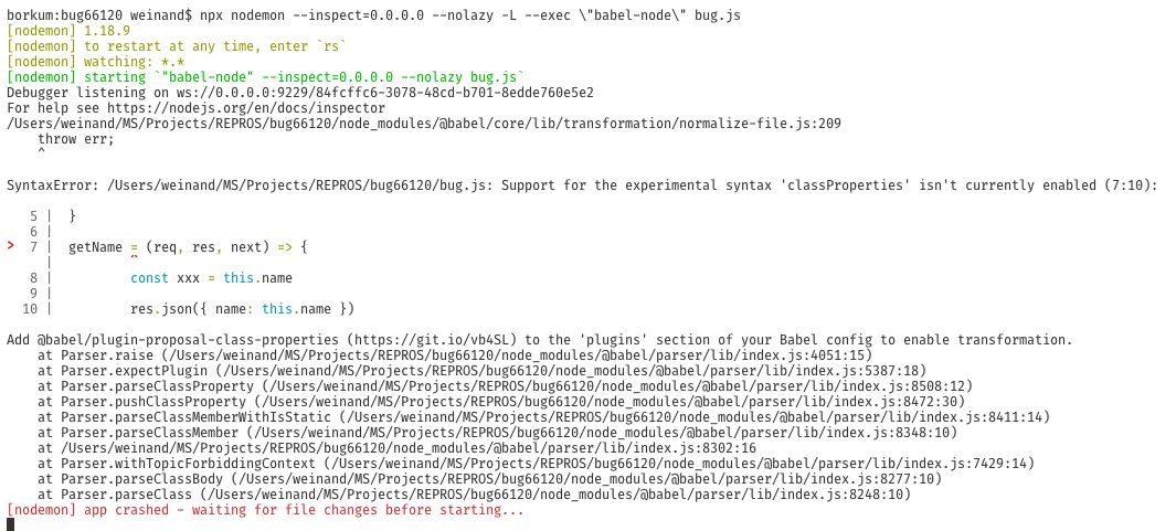 vscode debug this undefined · Issue #66120 · microsoft/vscode · GitHub