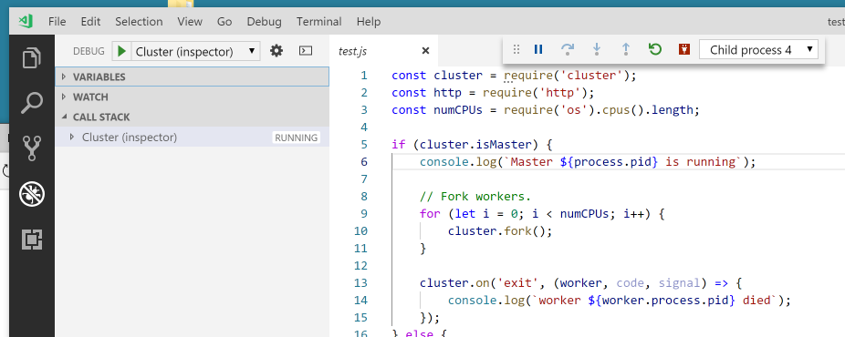 Parent sessions should be auto expanded in call stack view · Issue ...