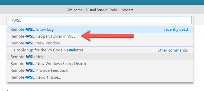 Remote Wsl Reopen Folder In Wsl Failed For Debian · Issue 800 · Microsoftvscode Remote