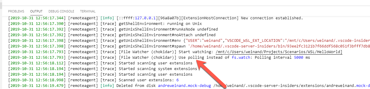 WSL: renaming dirs impossible from explorer · Issue #82669 · microsoft/vscode · GitHub