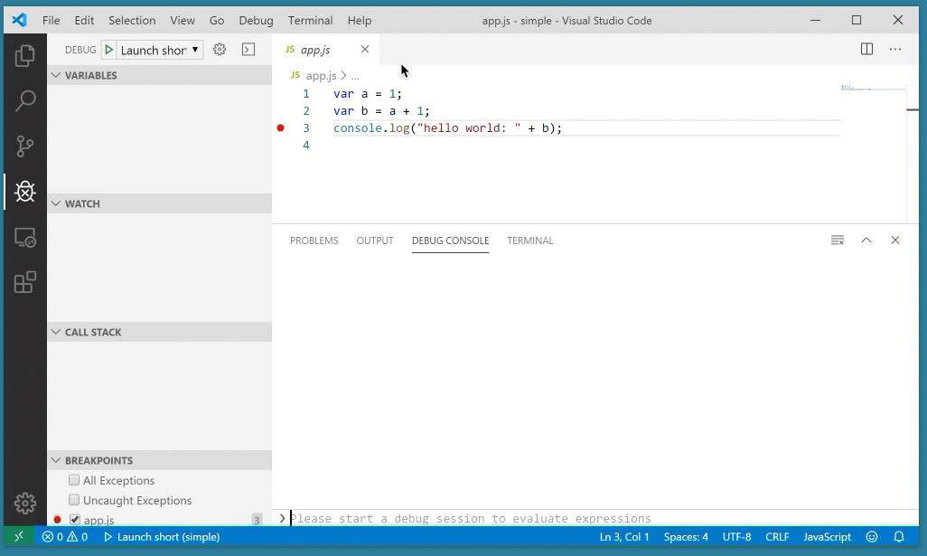 Restart Ctrl Shift F5 Button Does Not Work · Issue 85386 · Microsoft Vscode · Github