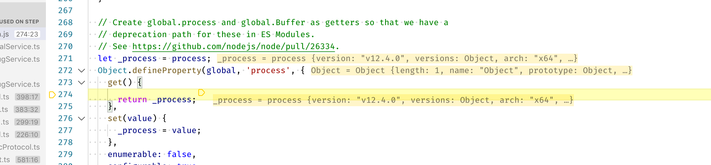 Inline location indicator breaks line layout · Issue #88412 · microsoft ...