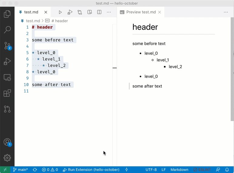 Smart expanding triple-nested lists skips intermediate levels · Issue ...