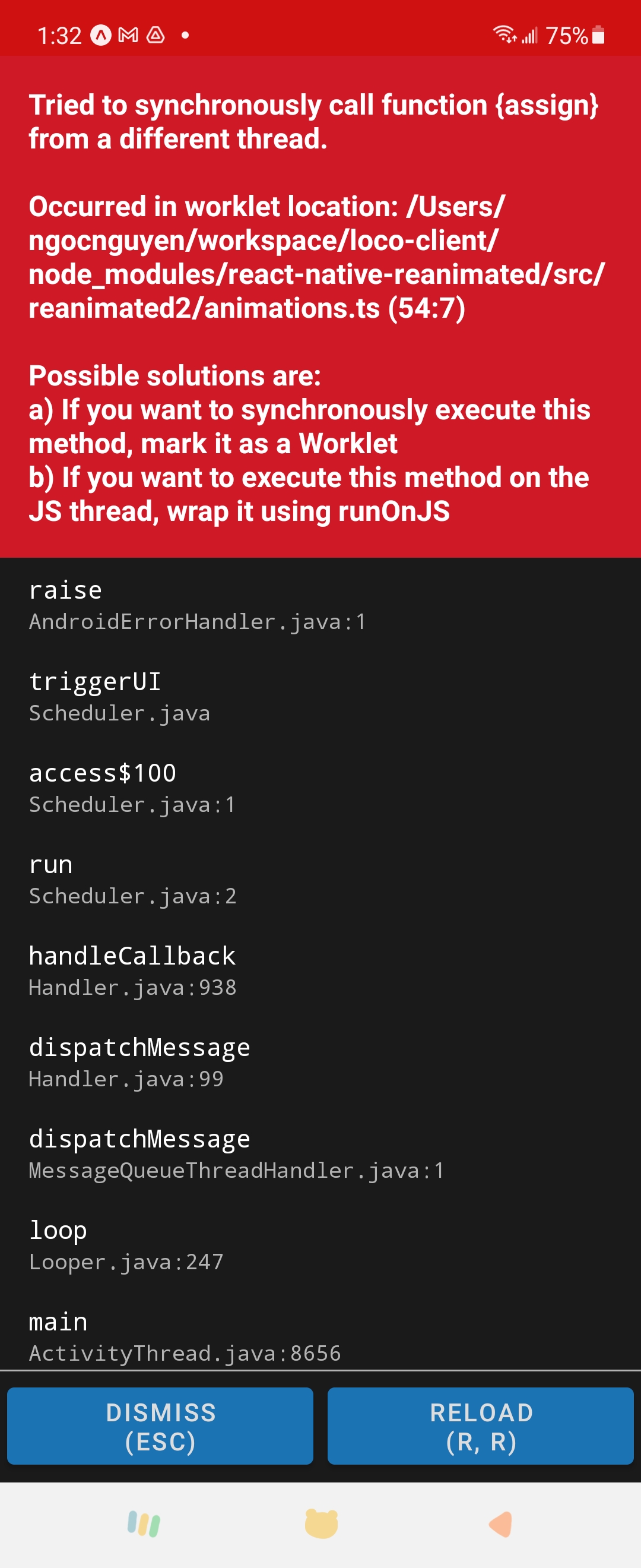 Expo app crash when adding OverlayProvider · Issue #1041 · GetStream/stream-chat-react-native ...