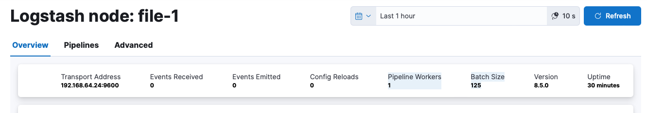 Stack Monitoring Shows misleading pipeline.workers and pipeline.batch_size information · Issue ...