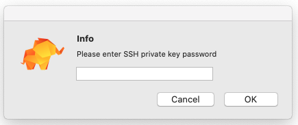 Repeatedly requested to enter private SSH key password · Issue #412 · TablePlus/TablePlus · GitHub