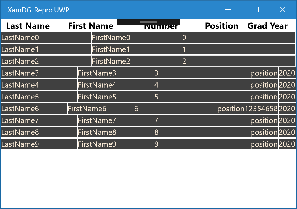 Grid doesn't handle columns with no data properly · Issue #64 · akgulebubekir/Xamarin.Forms ...