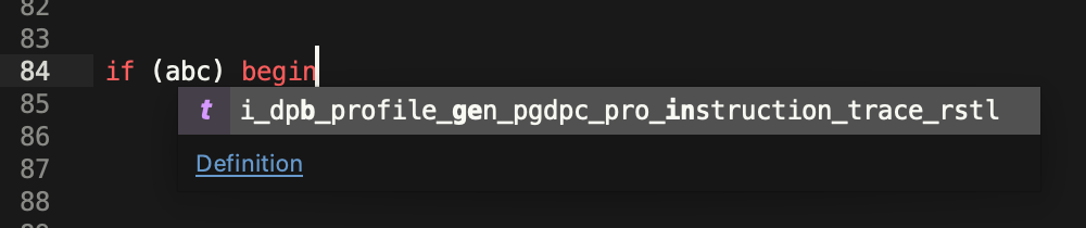 Prioritize auto-completion to reserved keywords · Issue #55 · TheClams/SystemVerilog · GitHub