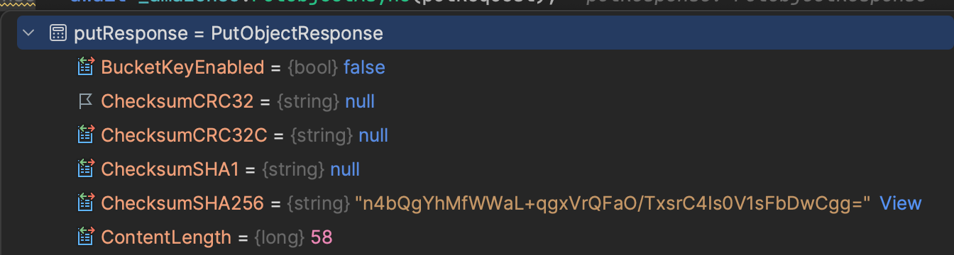 Bug Checksum Mismatch When Putting Object Using Aws Java Sdk · Issue
