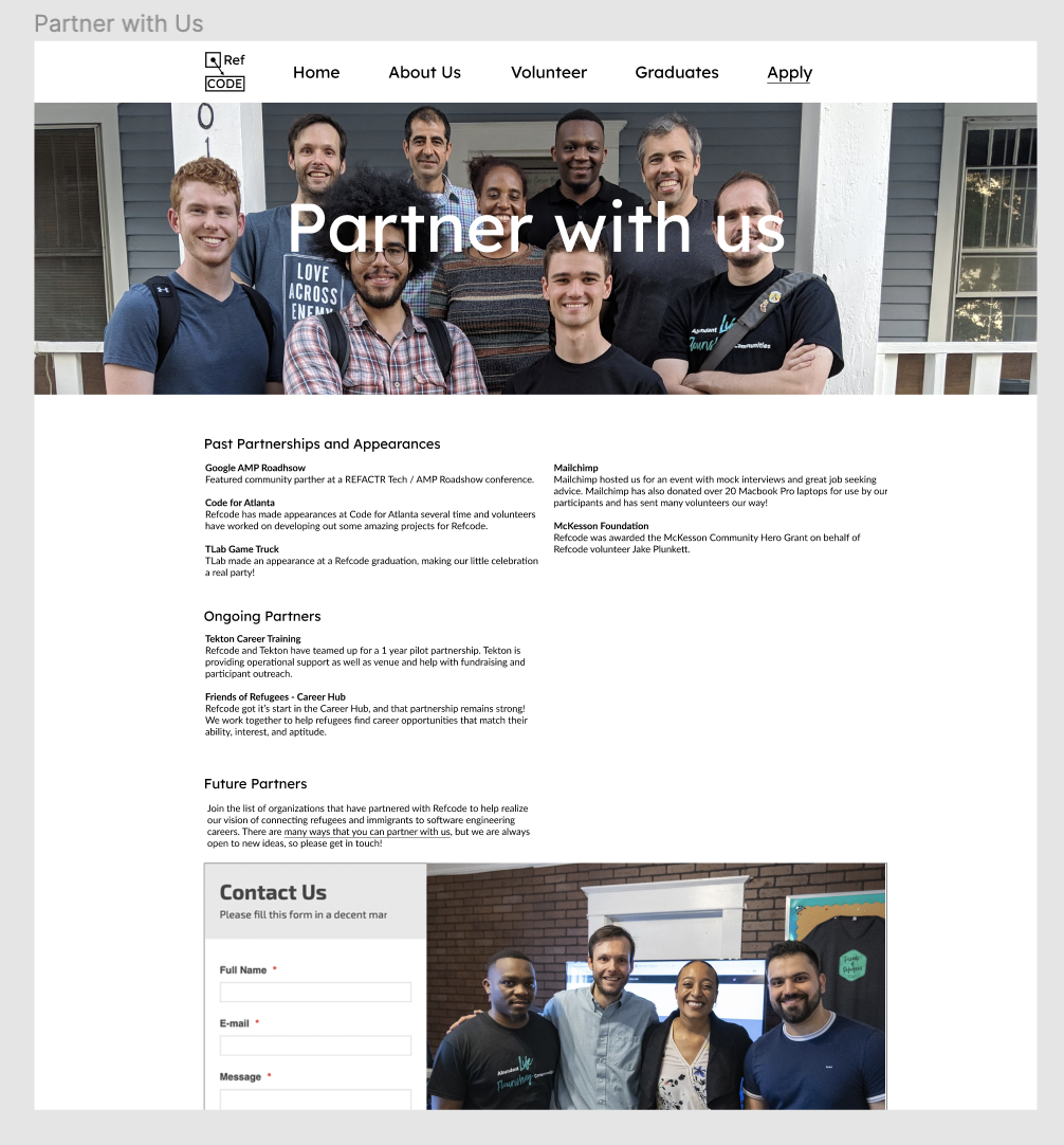Build the Partners page · Issue #191 · team-refcode/refcode.org · GitHub