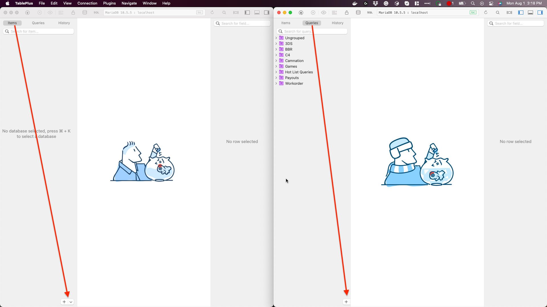 Add New Items button cut off on "Queries" tab · Issue #2768 · TablePlus ...