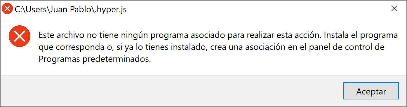 No app for this action opening preferences · Issue #2762 · vercel/hyper · GitHub