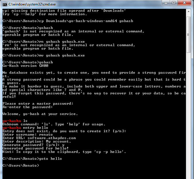 Windows: cmd.exe visual preferences altered · Issue #3 · renatoathaydes ...