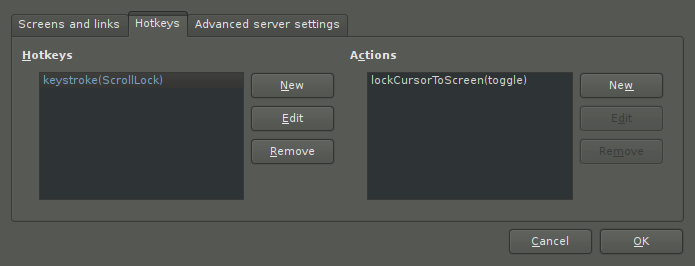 Is there way to disable across the screen when under a fullscreen ...