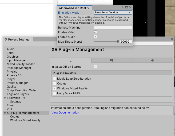 XR Remoting does not work [XR SDK, 2019.x] · Issue #8044 · microsoft/MixedRealityToolkit-Unity ...