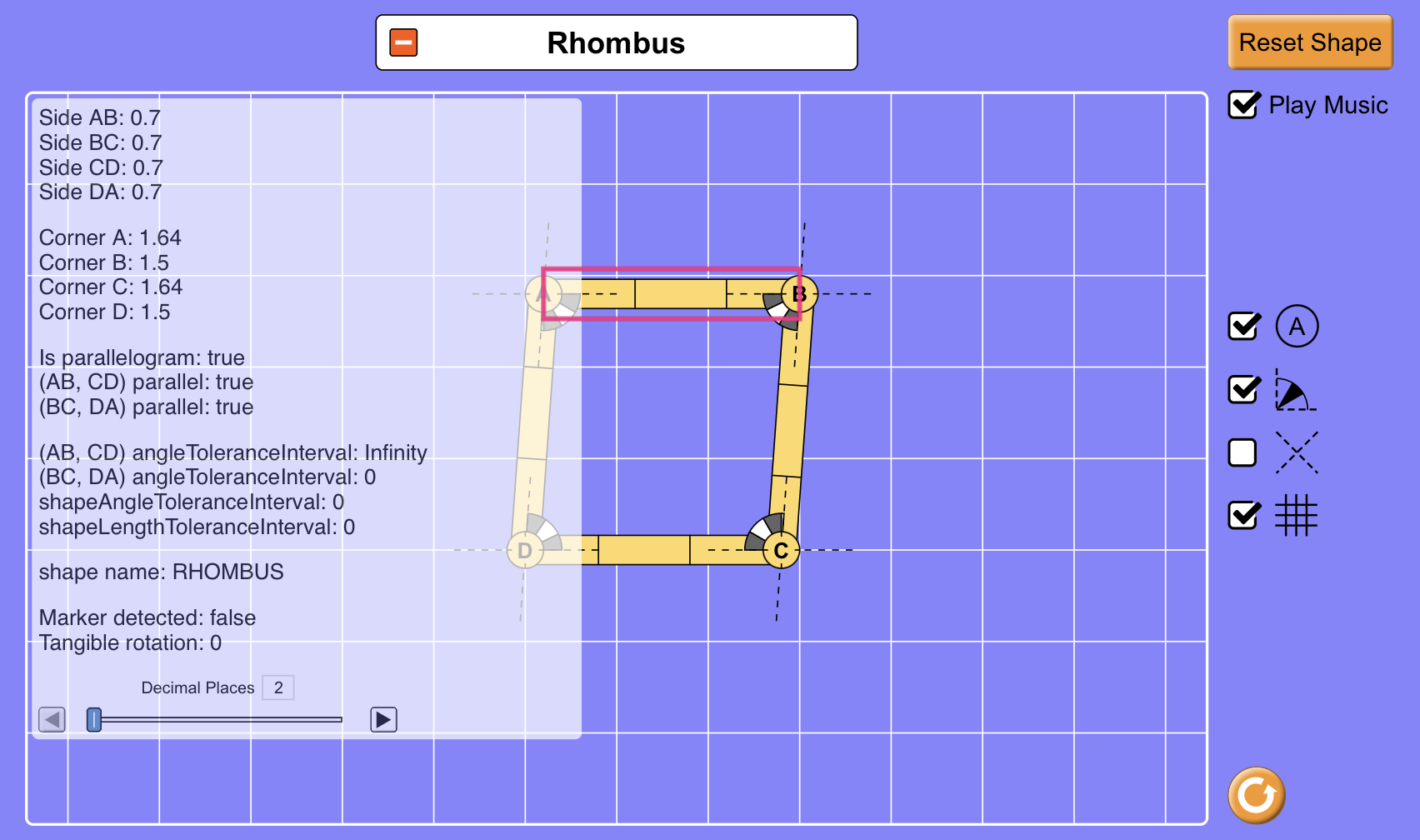 Concern for Rhombus and side length changes · Issue #212 · phetsims/quadrilateral · GitHub
