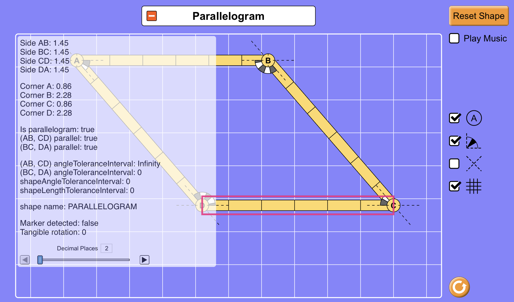 Concern for Rhombus and side length changes · Issue #212 · phetsims/quadrilateral · GitHub