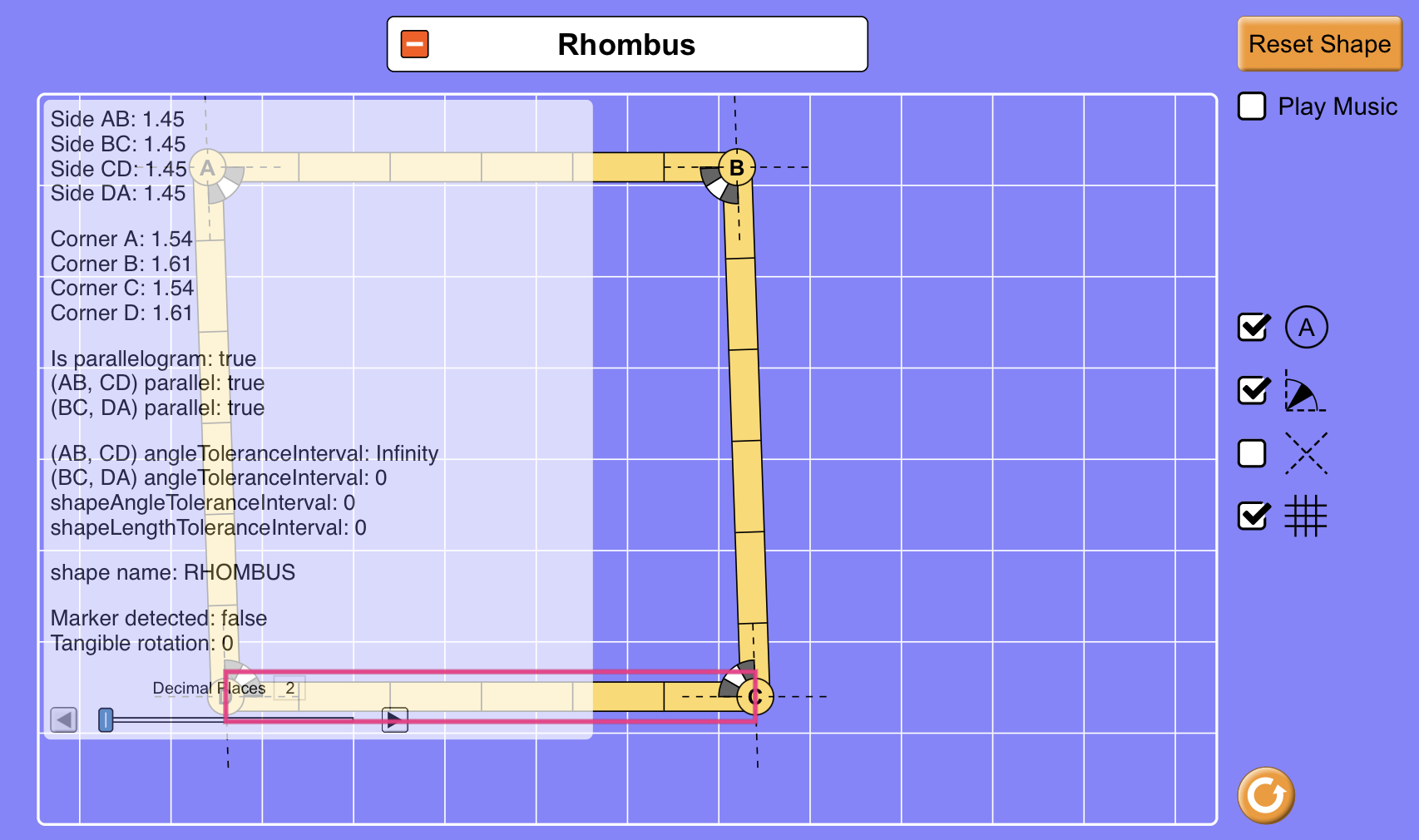 Concern for Rhombus and side length changes · Issue #212 · phetsims/quadrilateral · GitHub