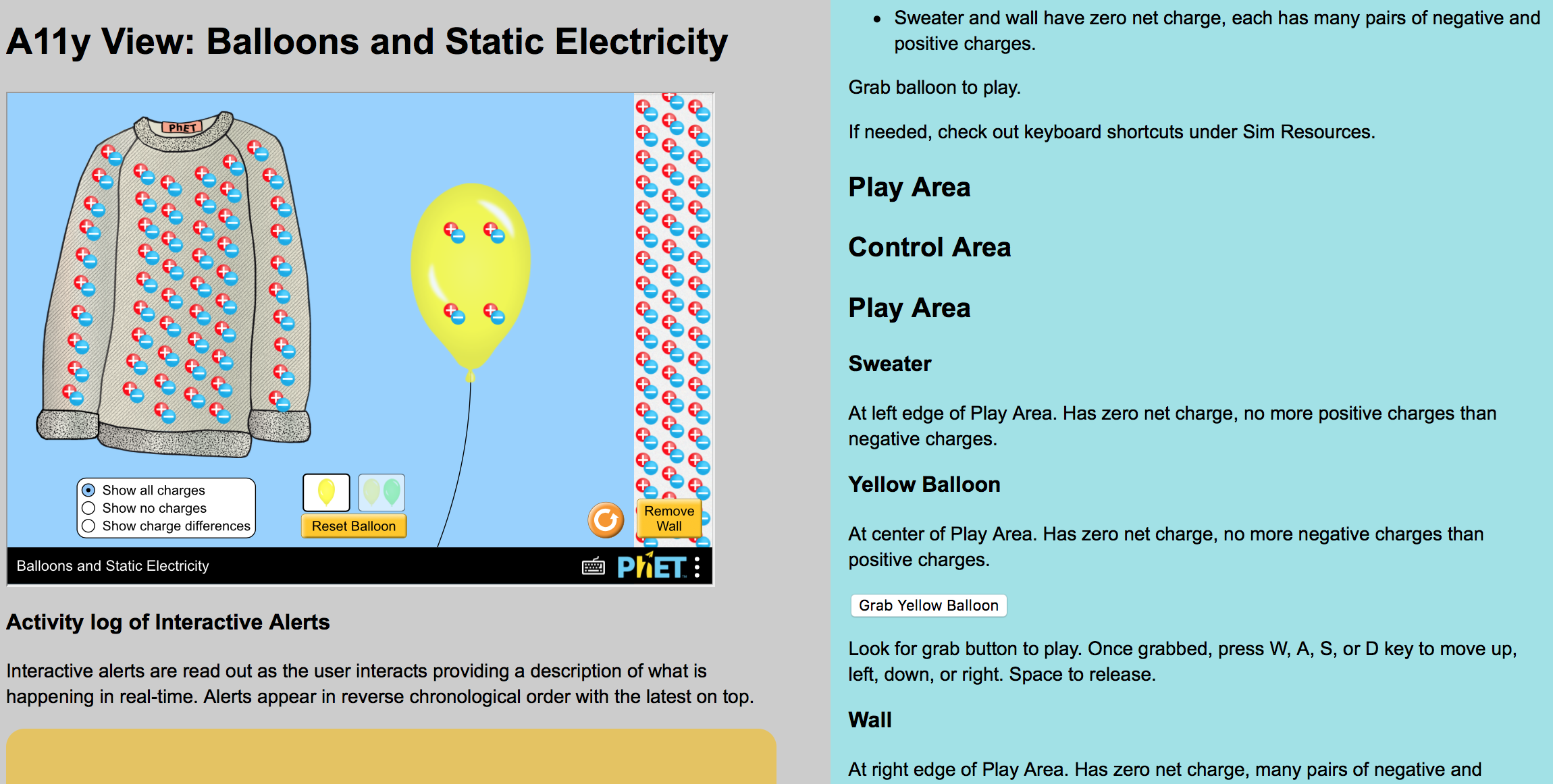 Found extra headings in PDOM · Issue #447 · phetsims/balloons-and ...