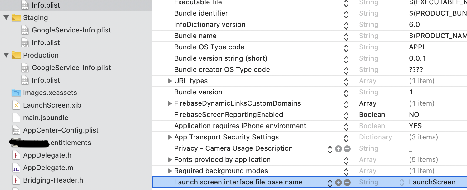 Can we have different storyboard per scheme/configuration? · Issue #87 · zoontek/react-native ...