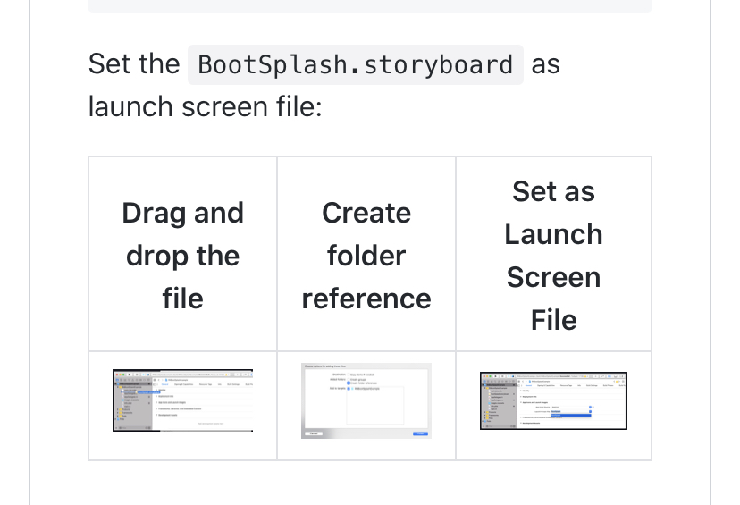 Could not find a storyboard named 'BootSplash' in bundle NSBundle ...
