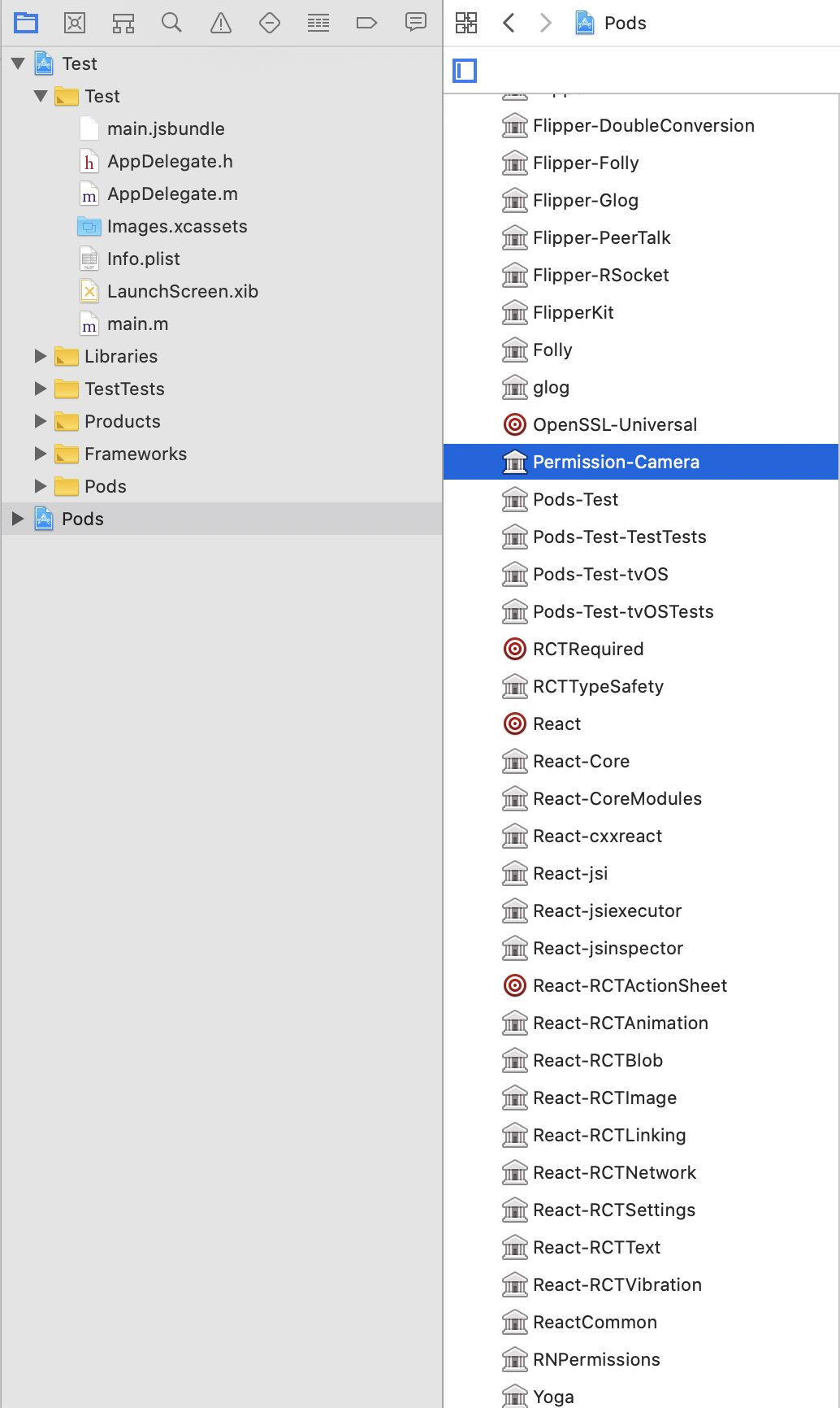 No Permission Handler Detected (IOS) · Issue #449 · zoontek/react-native-permissions · GitHub