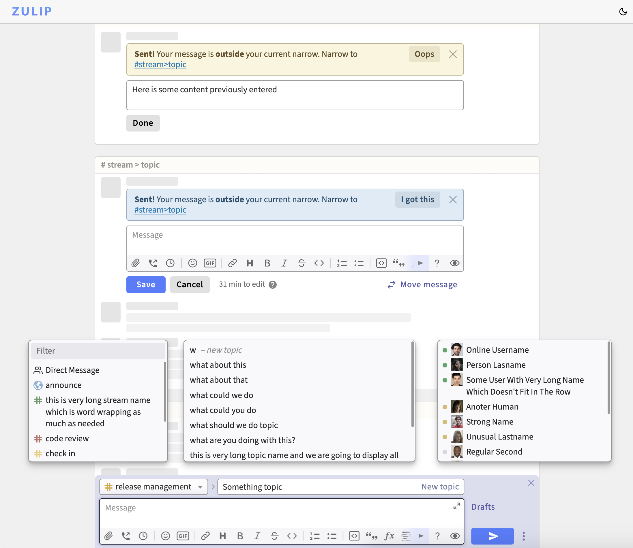 Ui Redesign Compose Box · Issue 24878 · Zulip Zulip · Github
