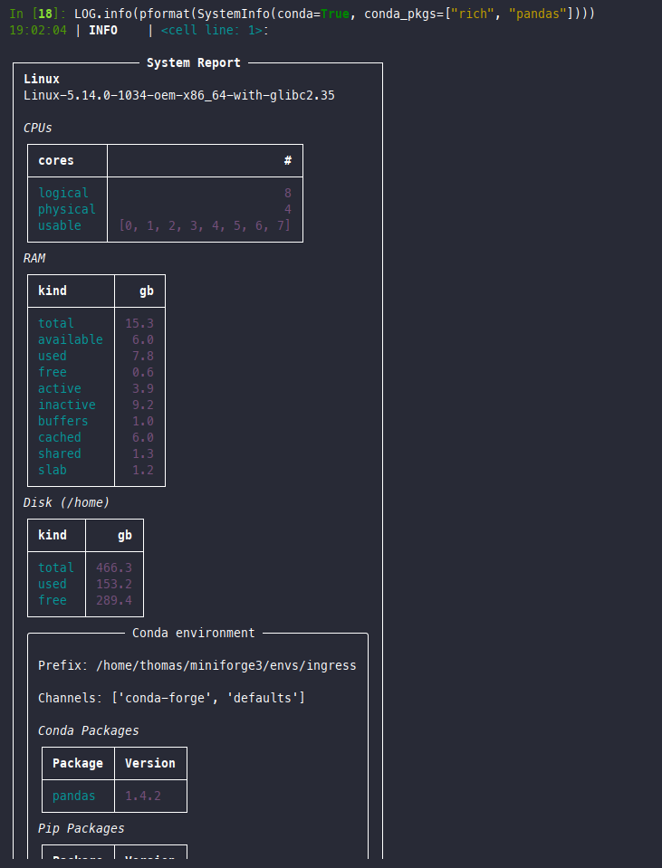 [BUG] Allow RichHandler to log pretty formatted text · Issue #2578 · Textualize/rich · GitHub