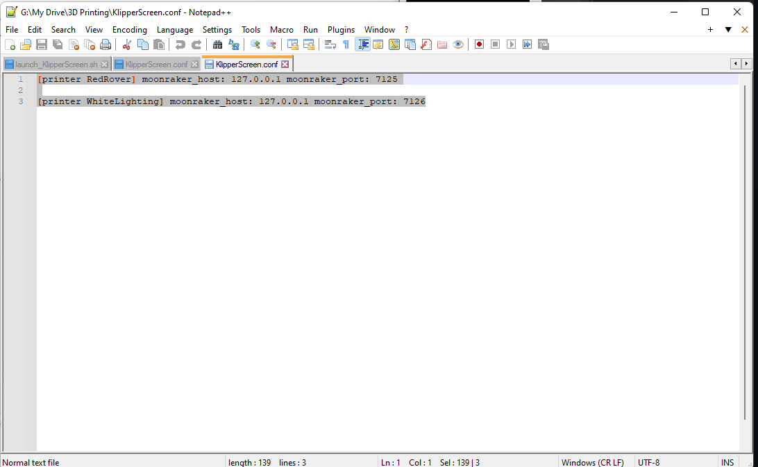 KlipperScreen one host multiple printers and tablets · Issue #851 · KlipperScreen/KlipperScreen ...