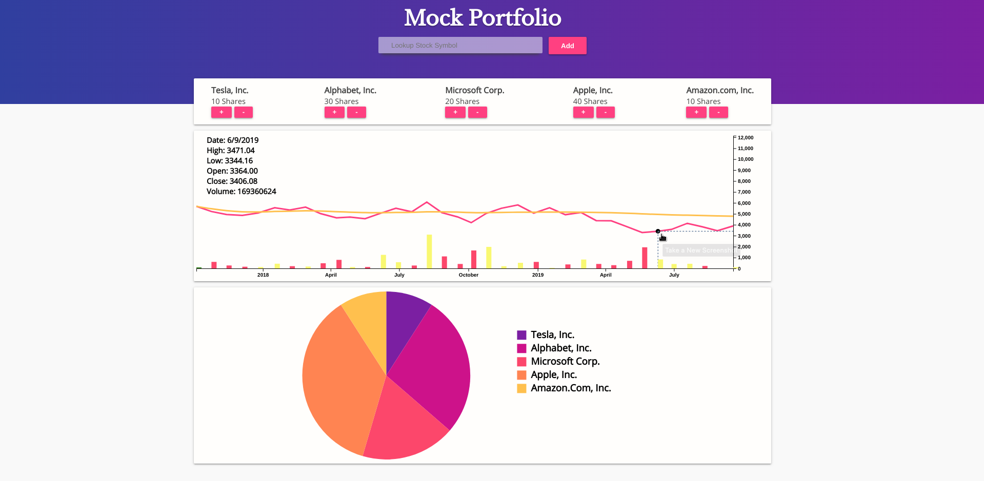 GitHub - eamrhein/Mock-Portfolio: Simulate Portfolio Stocks