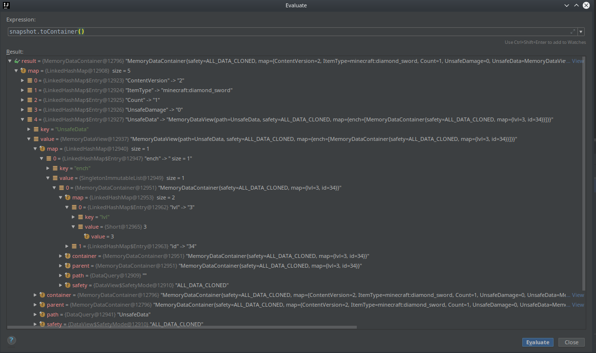Enchanted item deserialization issue · Issue #2301 · SpongePowered/Sponge · GitHub