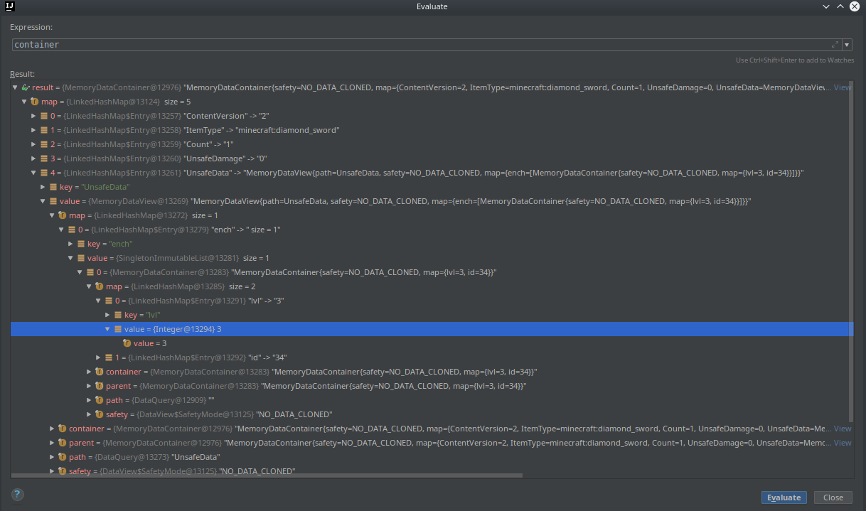 Enchanted item deserialization issue · Issue #2301 · SpongePowered/Sponge · GitHub