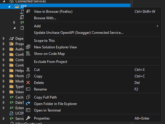 BUG Visual Studio 17.2.0 Update removes context menu · Issue #70 · unchase/Unchase.OpenAPI ...