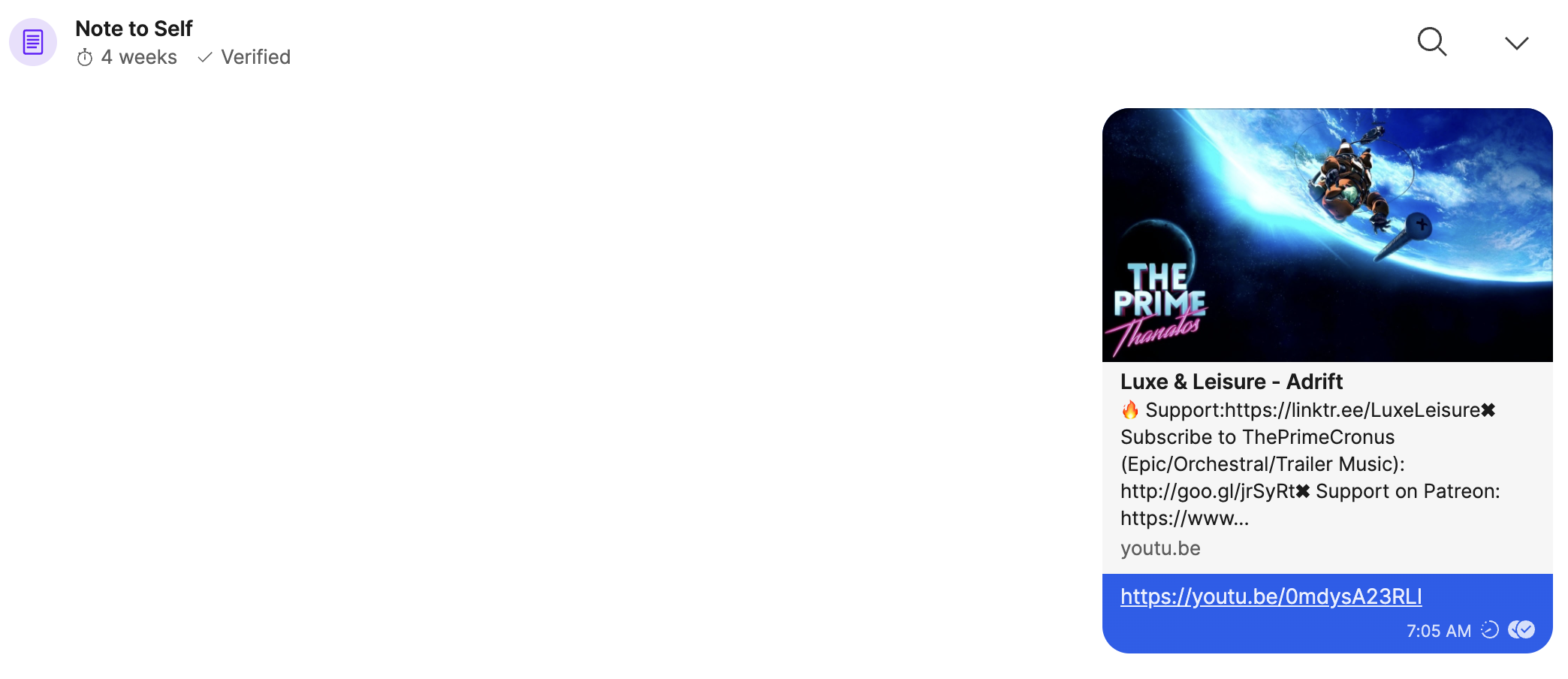 A message that was already sent and properly unfurled, when you forward it, the unfurl disappear ...