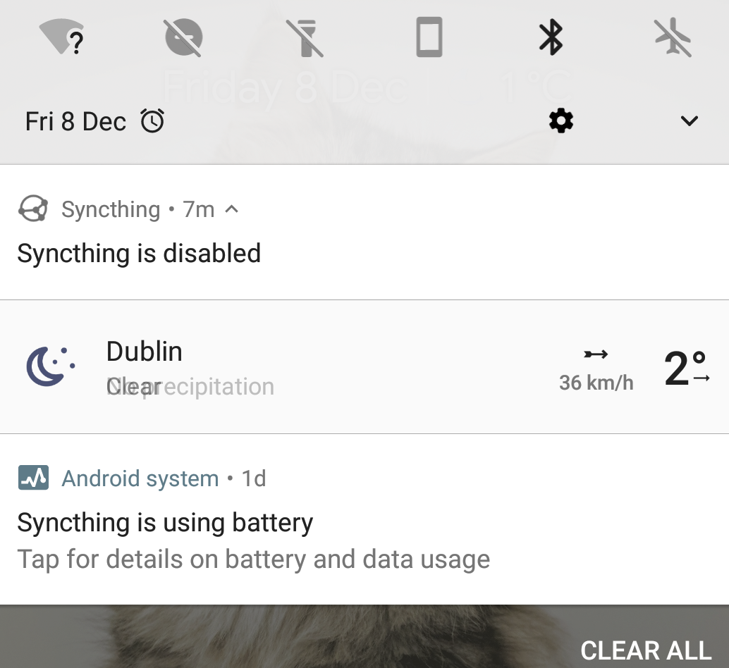 Syncthing on Android Oreo · Issue #994 · syncthing/syncthing-android · GitHub