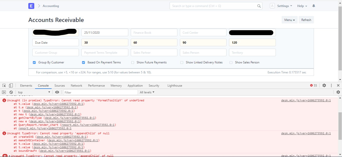 Report not showing in Accounts Receivable and Account Payable · Issue #24002 · frappe/erpnext ...
