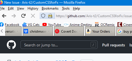 Latest update botched my tabs · Issue #442 · Aris-t2/CustomCSSforFx ...