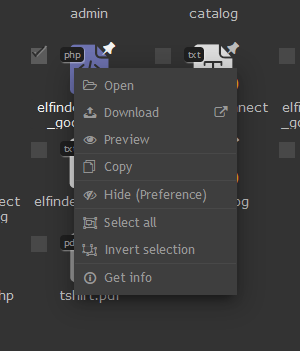 connector option "disable" > not all values working · Issue #3085 · Studio-42/elFinder · GitHub
