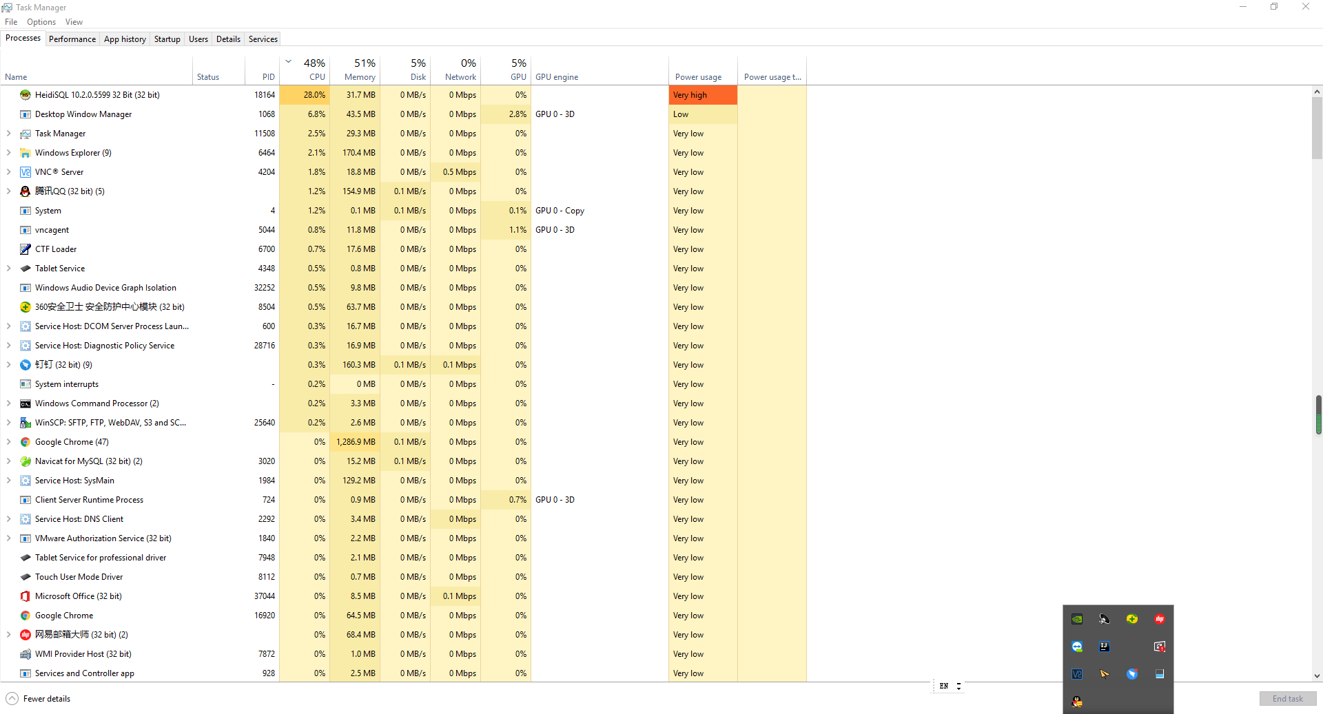 HeidiSQL desktop disapper on windows 10 · Issue #1404 · HeidiSQL ...