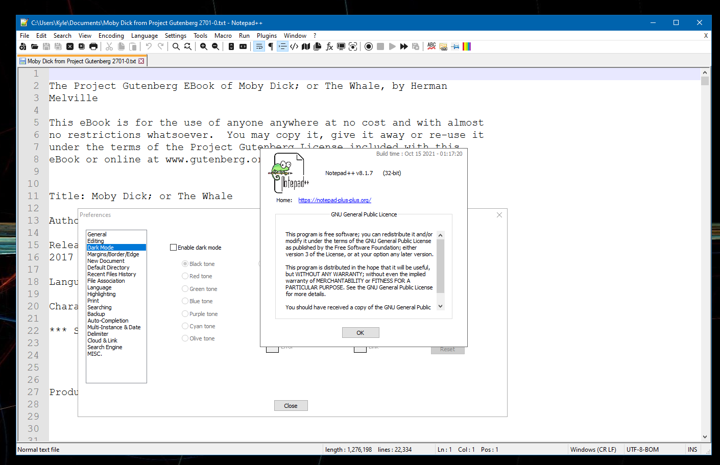 Preferences dialog has no borders resulting in white-dialog-on-white ...