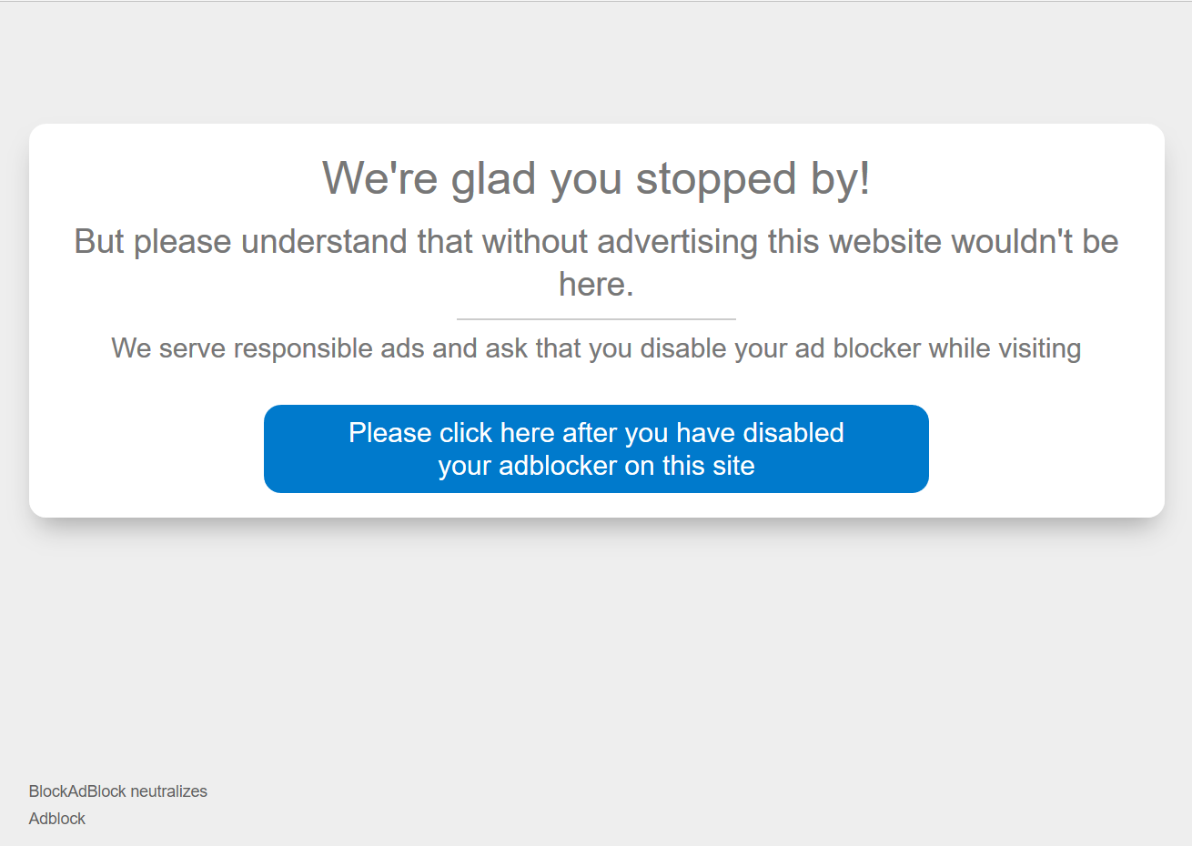 BlockAdBlock · Issue #708 · uBlockOrigin/uAssets · GitHub