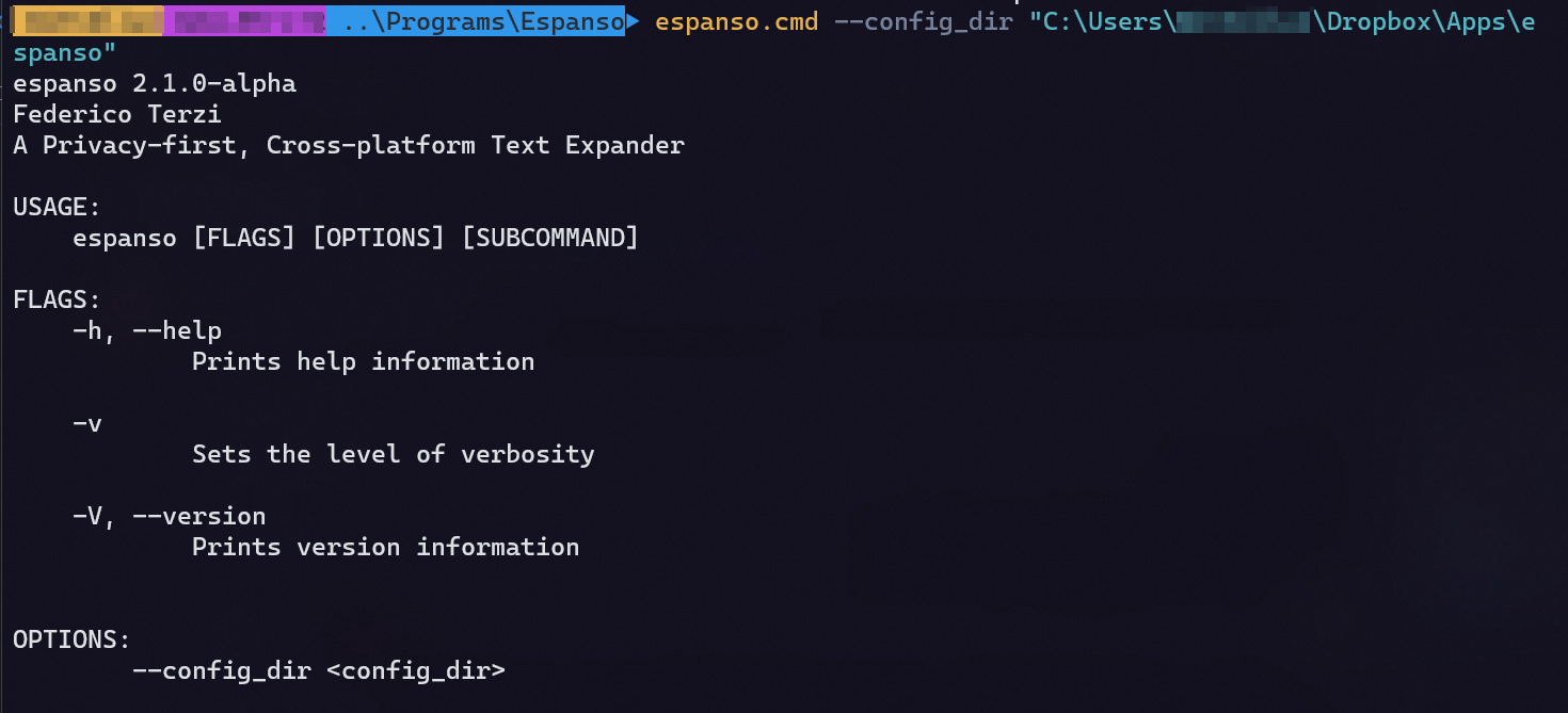 Cannot change config directory · Issue #891 · espanso/espanso · GitHub