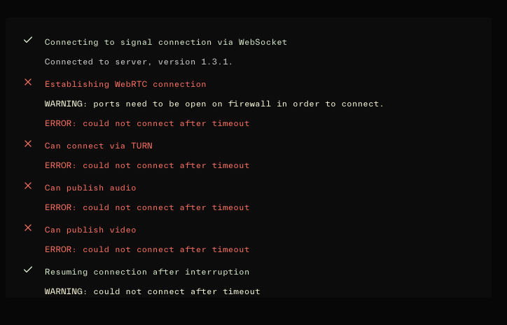 Firefox fails to connect to the room · Issue #529 · livekit/client-sdk-js · GitHub