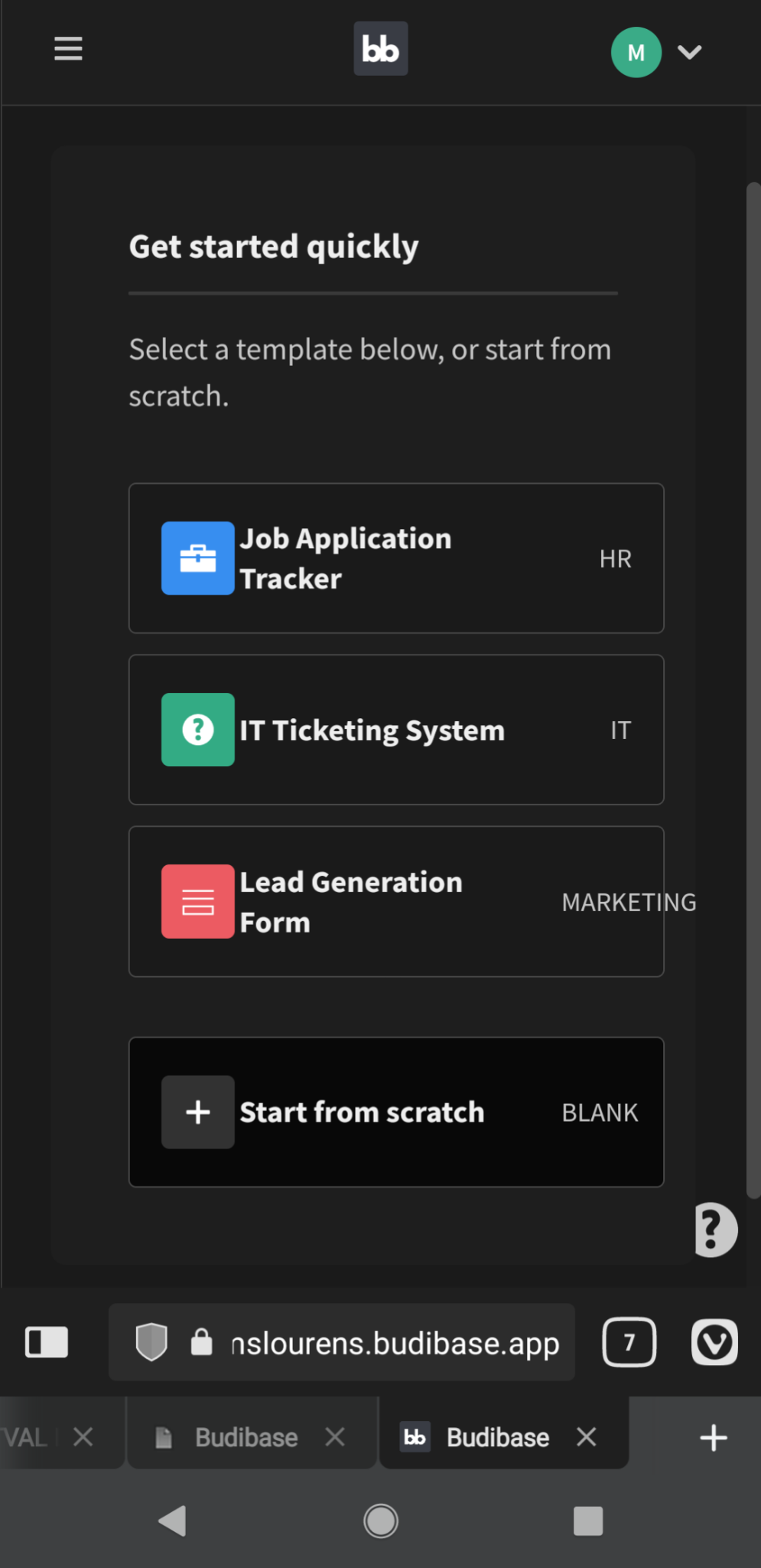 Template type too long · Issue #3088 · Budibase/budibase · GitHub