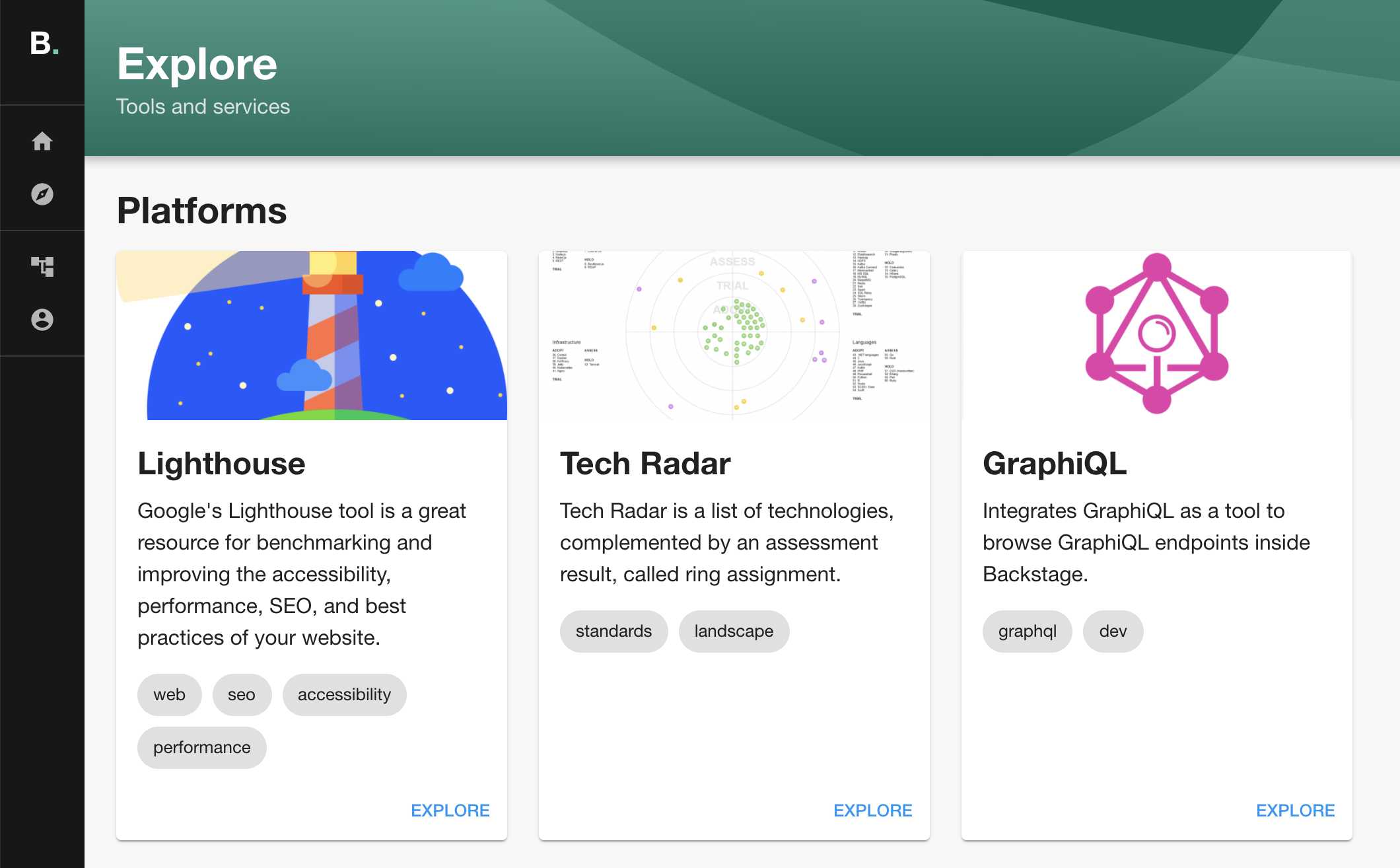 [Plugin] Tech Stacks · Issue #734 · backstage/backstage · GitHub