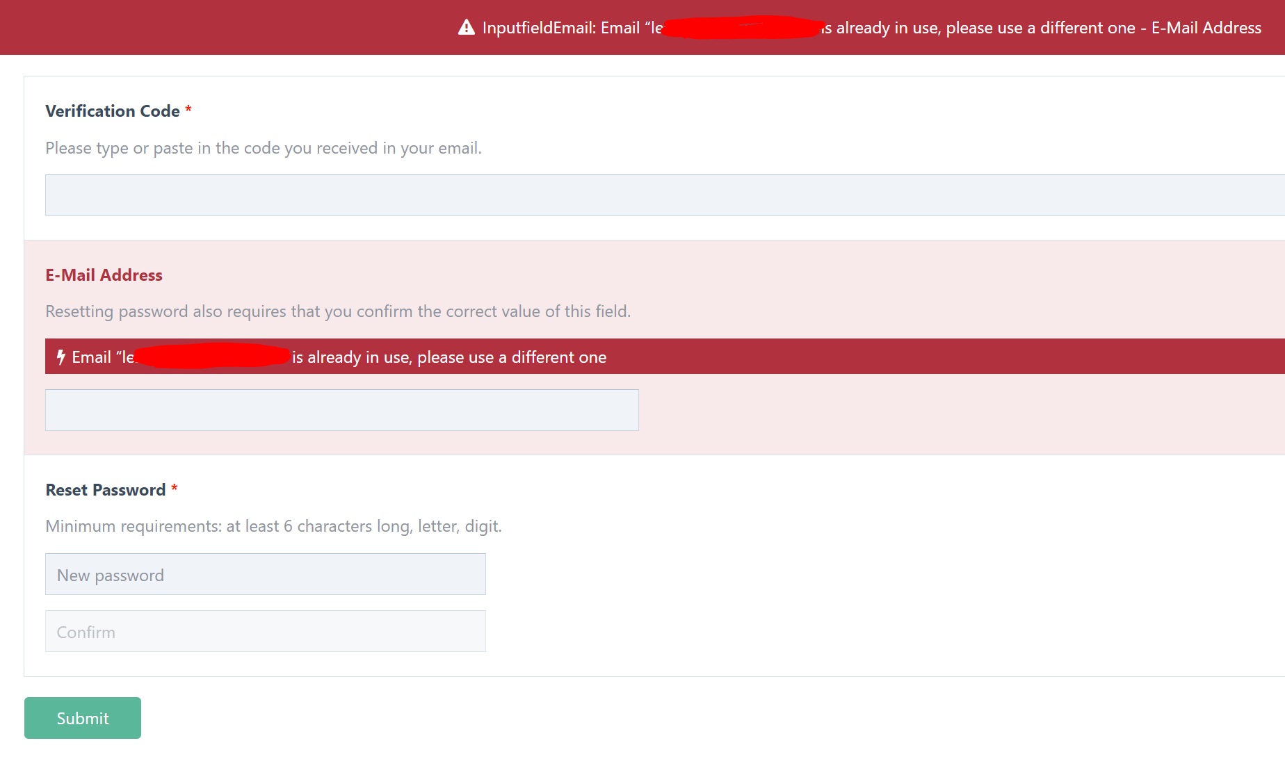 Forgot Password Bug · Issue 1381 · Processwire Processwire Issues · Github