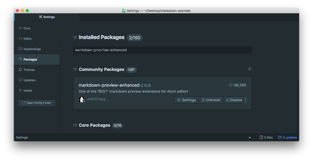 1. 开始 - 1.2 使用 - 《markdown preview enhanced文档（简体中文版）》 - 书栈网 · BookStack