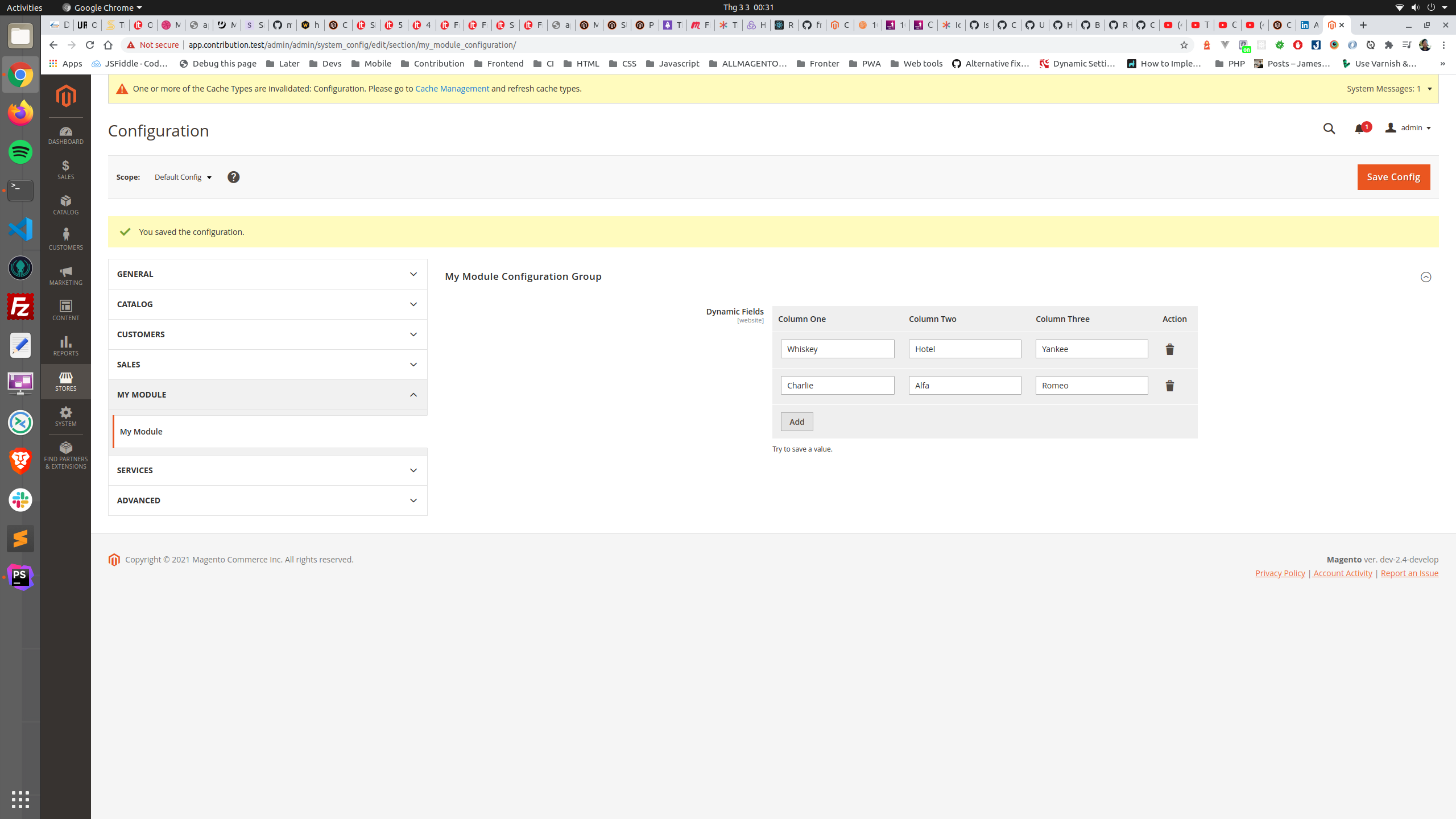 Unable to save system configuration - Array to string conversion · Issue #32291 · magento ...
